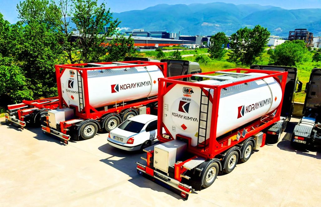 ISO Tank Container - Rhino Tank Process & Trailer