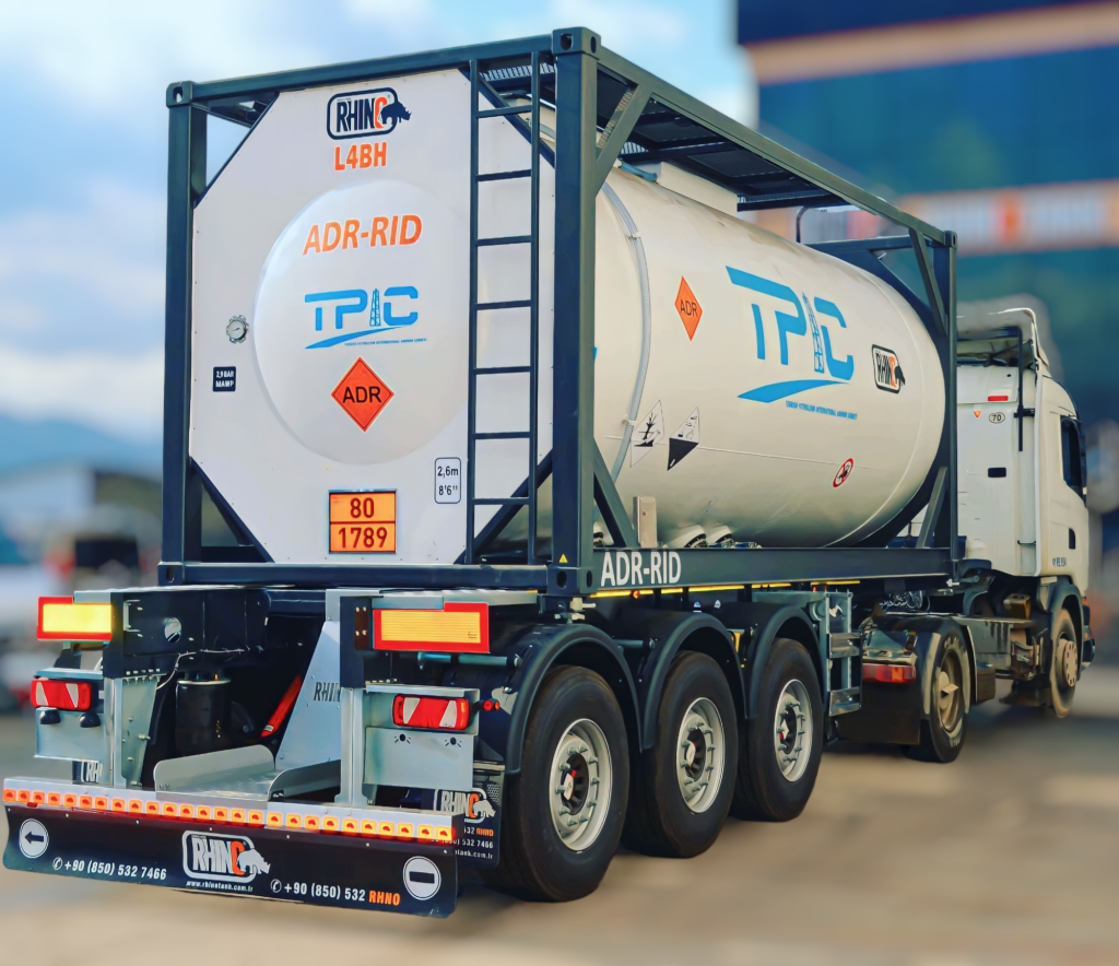 Container Carrier Trailer Manufacturing - Rhino Tank Process & Trailer