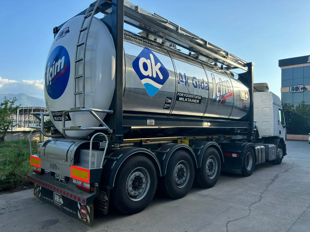 Milktainer (Süt Tankı) Nedir - Rhino Tank Process & Trailer