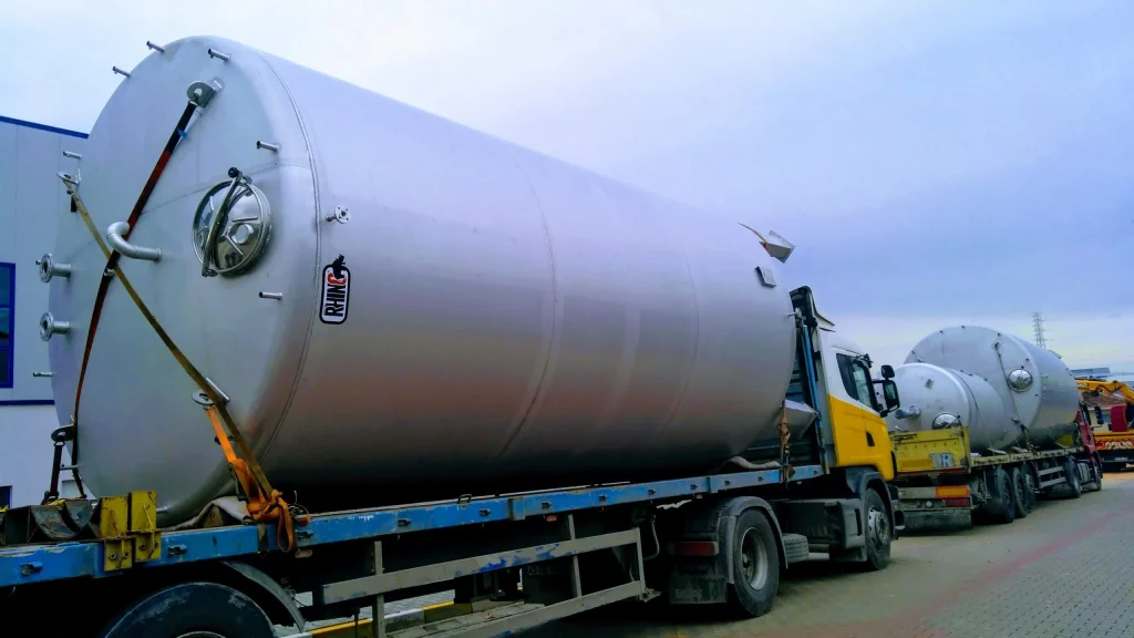 Hammadde Stok Tankı - Rhino Tank Process & Trailer